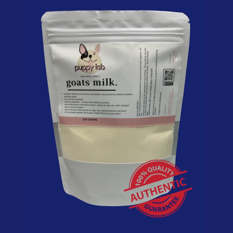 PUPPY LAB GOATS MILK for Cats and Dogs All life stages 200grams ...