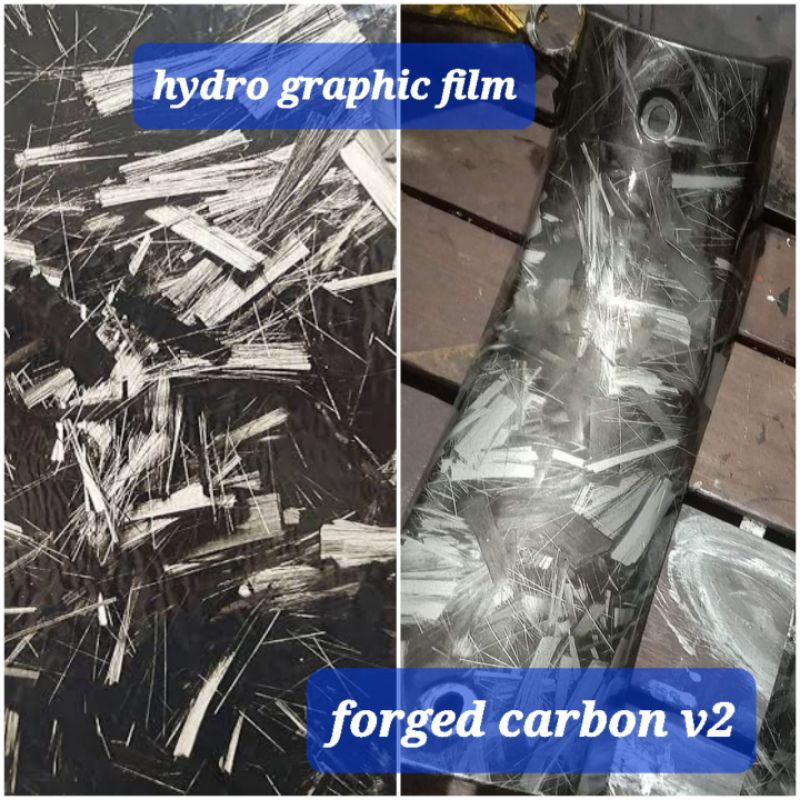 HYDRO DIP FILM FORGED CARBON V2 PATTERN | WATER TRANSFER FILM | 0.5 X ...