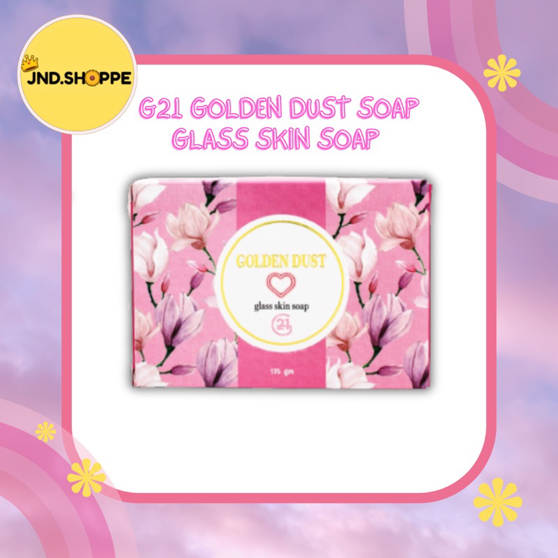 G21 Golden Dust Soap Whitening Glass Skin Soap | Shopee Philippines