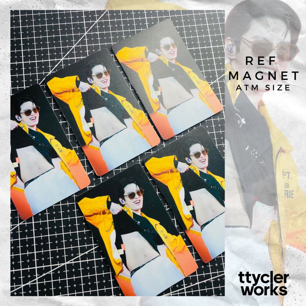 BTS JUNGKOOK REF MAGNET | ATM SIZE | Shopee Philippines