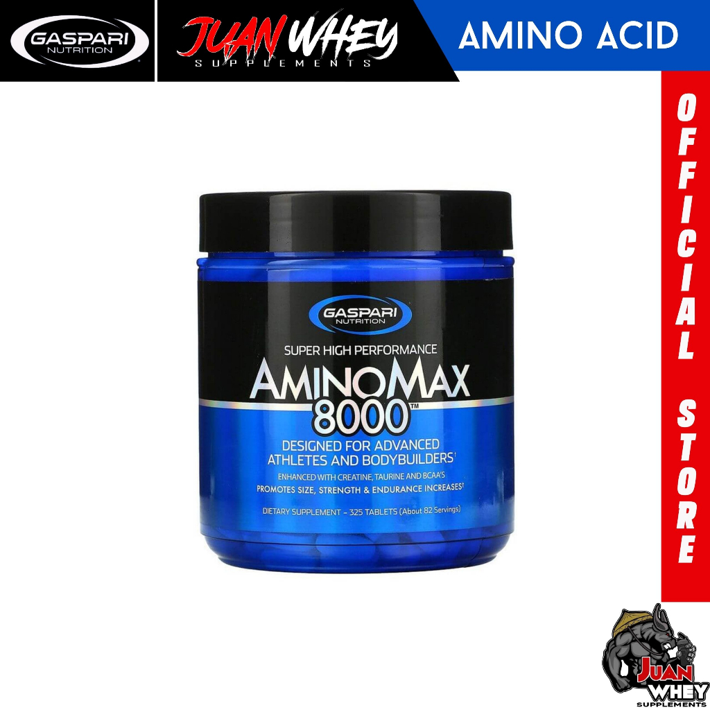 GASPARI NUTRITION AMINOMAX 8000 (325 TABLETS) | Shopee Philippines