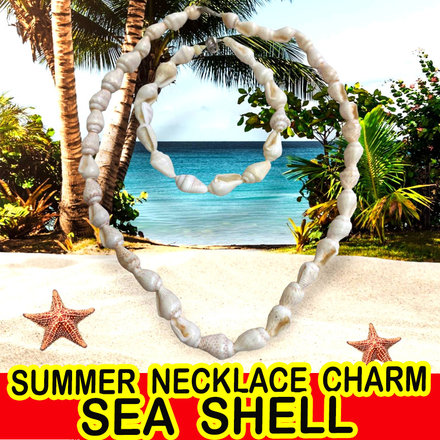 Natural Sea Shell Necklace Choker Bracelet Anklets Beach Jewelry ...
