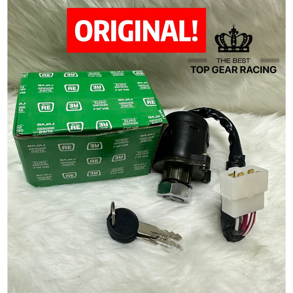 Bajaj RE Switch Ignition with key Ignition Switch ORIGINAL | Shopee ...