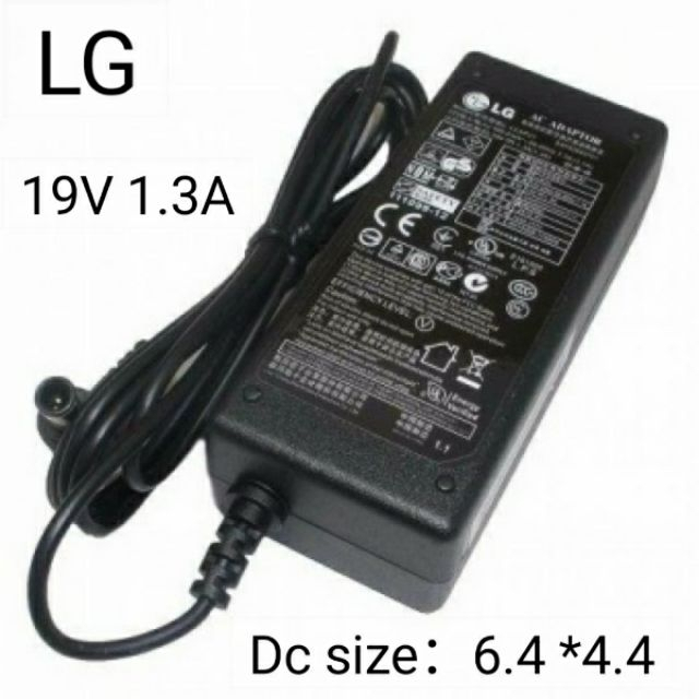 19V 1.3A 25W AC-DC Power Adaptor Charger for LG FLATRON ADS-40FSG-19 22EA63V-P IPS LED LCD ...