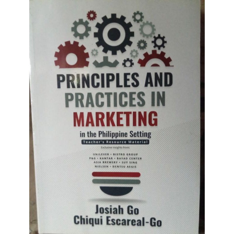 principles and practices in marketing. | Shopee Philippines