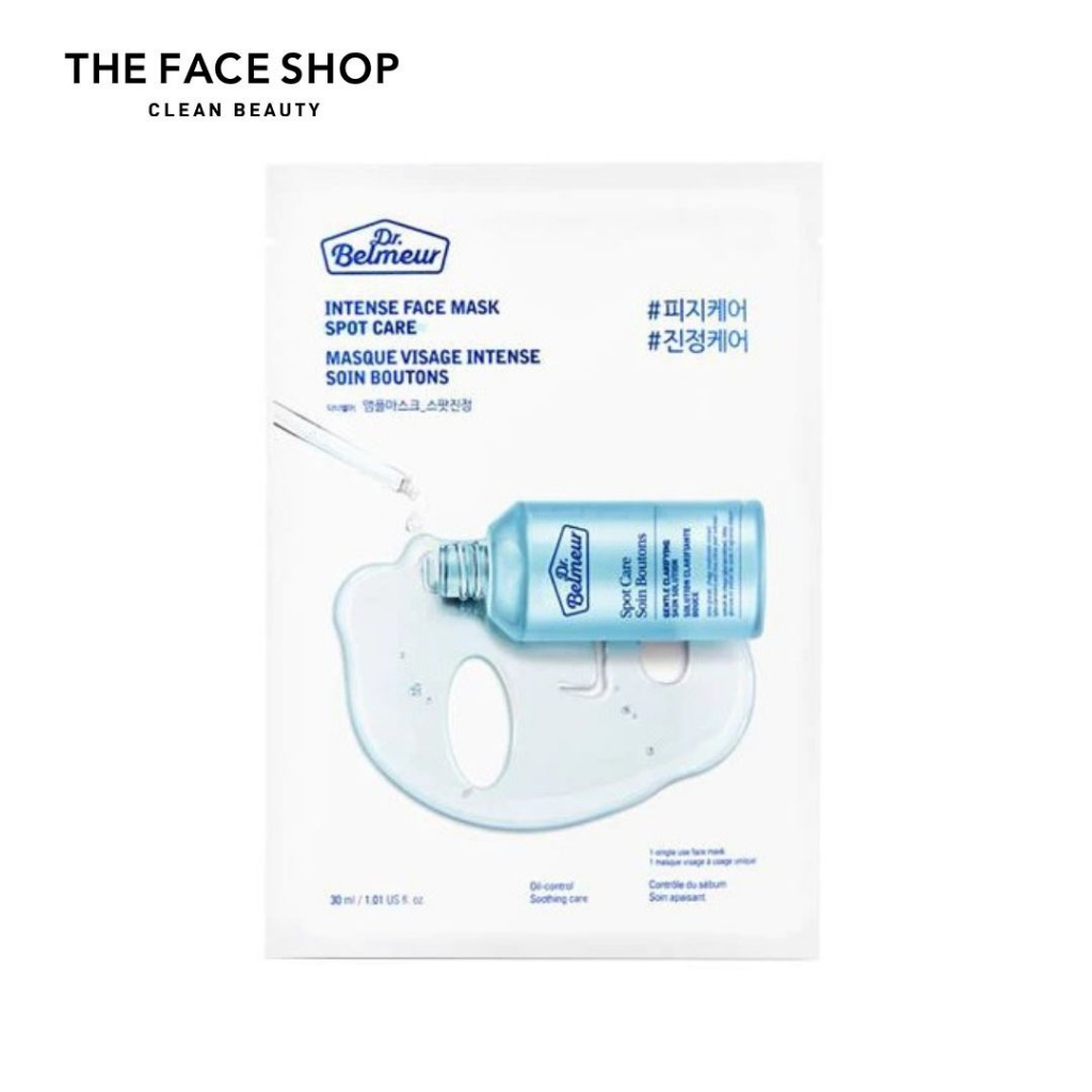 The Face Shop Dr.Belmeur Intense Face Mask-Spot Care | Shopee Philippines