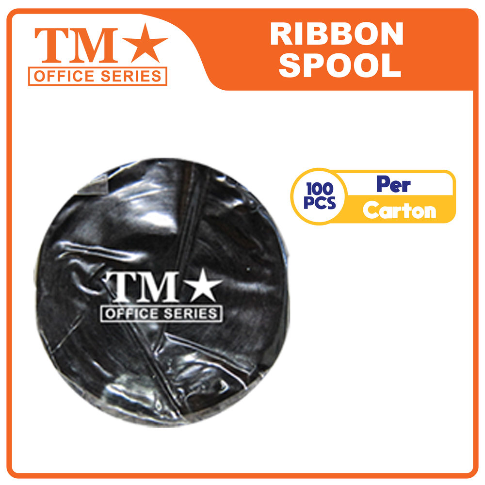 TM 100 pcs Ribbon Spool Black (TM 8750 BK) | Shopee Philippines