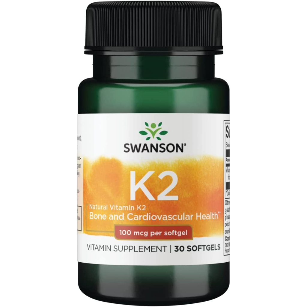 Swanson Natural Vitamin K2 100 MCG 30 Softgels | Shopee Philippines