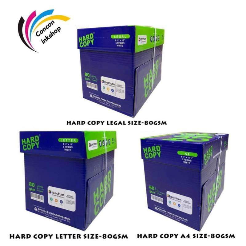 Hardcopy bondpaper 80gsm 5reams/box (Subs 24) | Shopee Philippines
