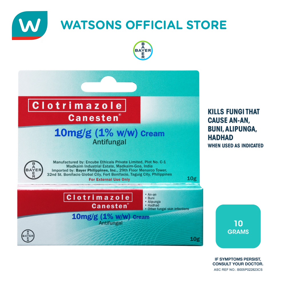 CANESTEN Antifungal Cream 10g | Shopee Philippines