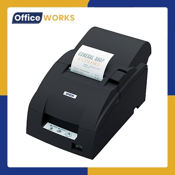 Epson TM-U220A - Epson with PS180, Serial IF, ECW (with Auto Cutter and ...