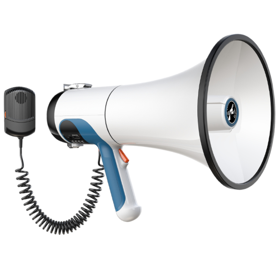 Supremo High Power Handheld Megaphone with Microphone 12V 100Watts SMP ...