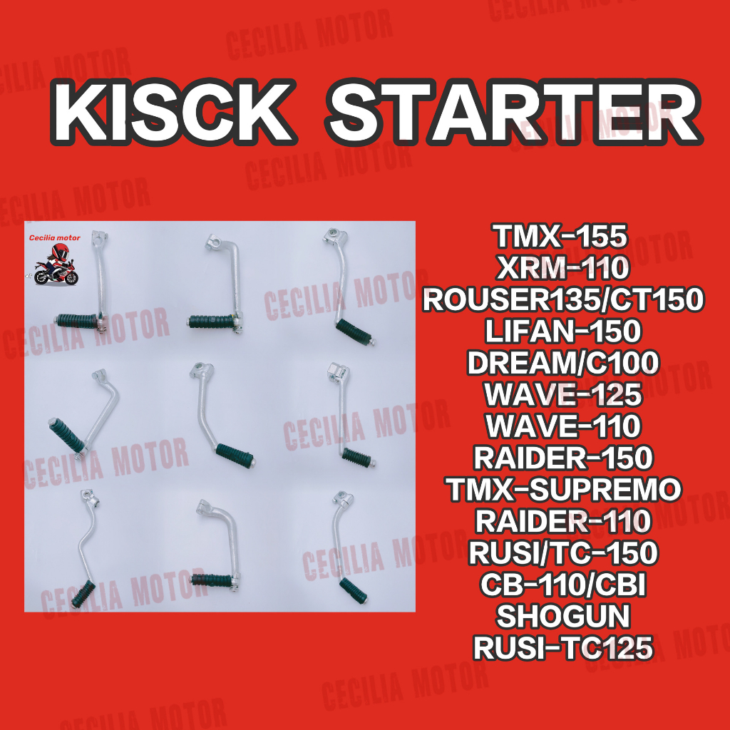 MOTORCYCLE PARTS KICK STARTER FOR TMX XRM LIFAN-150 WAVE-125 TMX ...