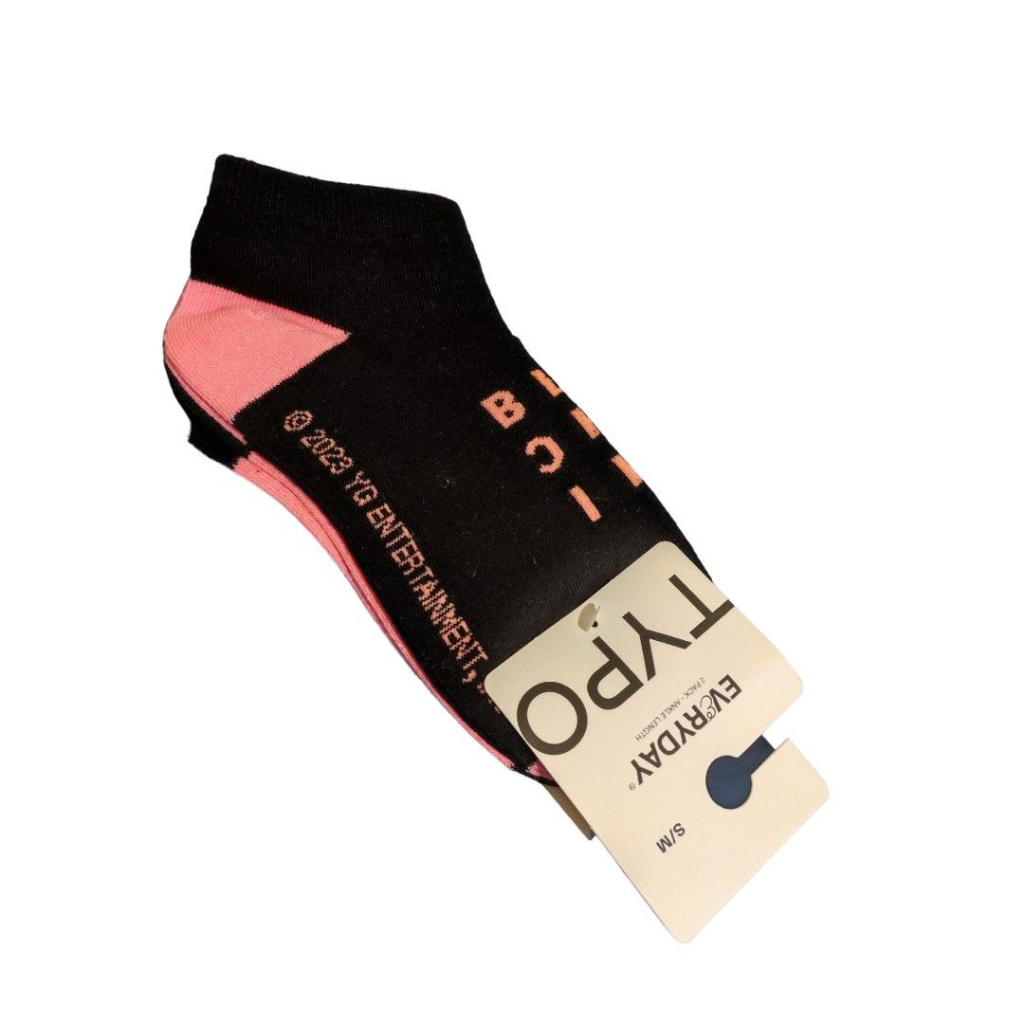 Blackpink x Typo Official YG Entertainment merchandise socks | Shopee ...