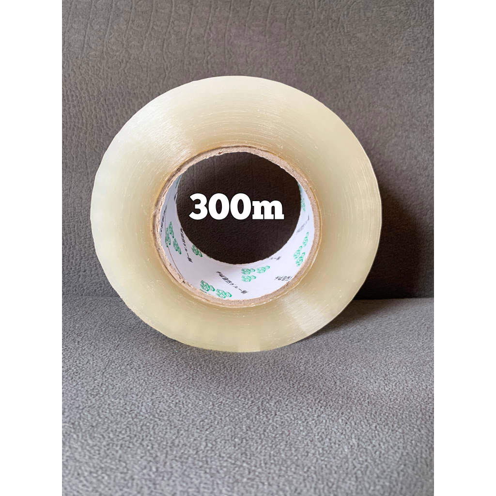 PACKING TAPE /PACKAGING TAPE 300M x 2INCHES(4.8cm) Width CLEAR AND ...