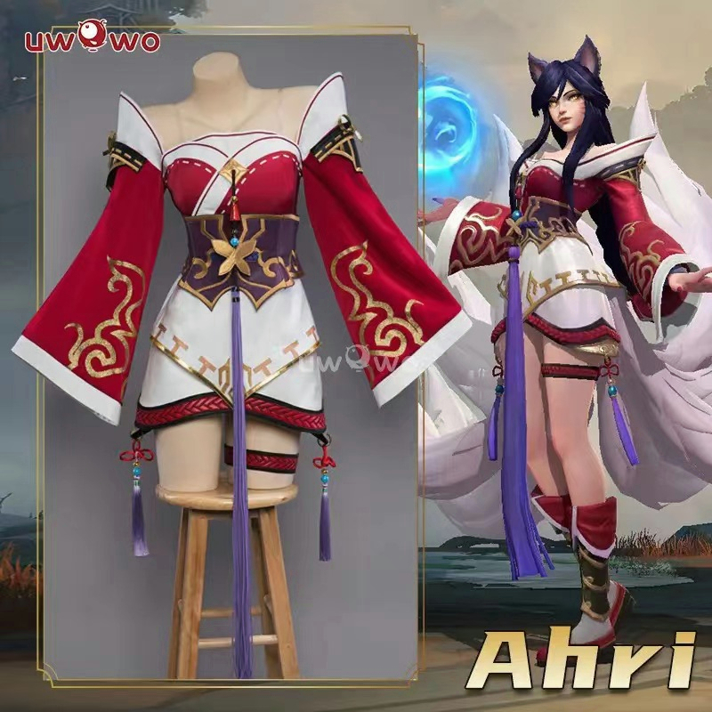 UWOWO League of Legends/LOL: Ahri Champion Nine Tails Wildd Riftt Game ...