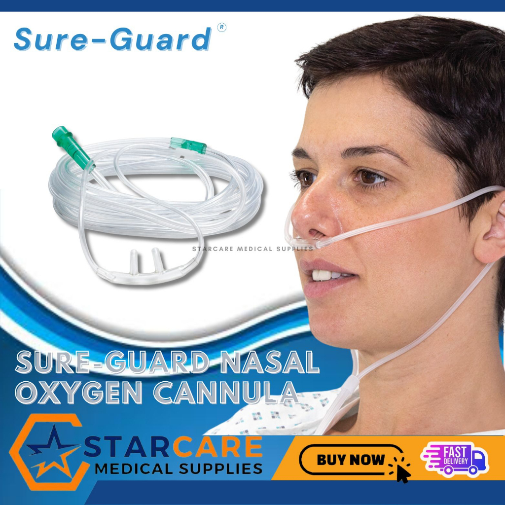Nasal Oxygen Canula / Adult SURE-GUARD | Shopee Philippines