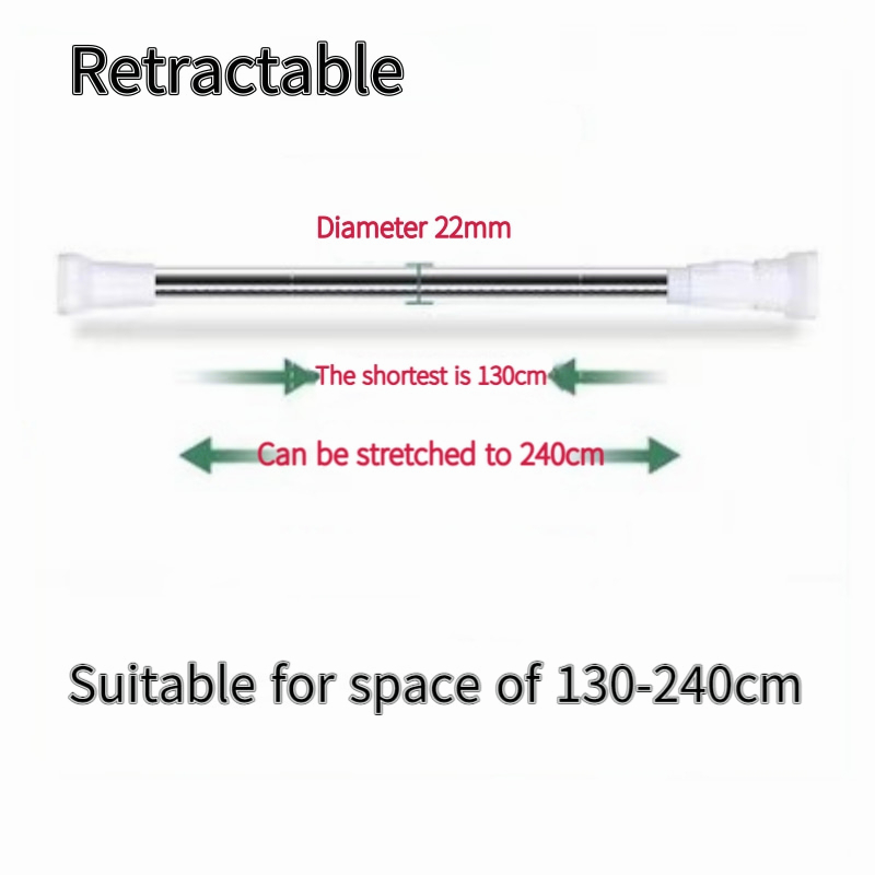 A11 COD Multi functional adjustable rod Punch-free telescopic rod ...