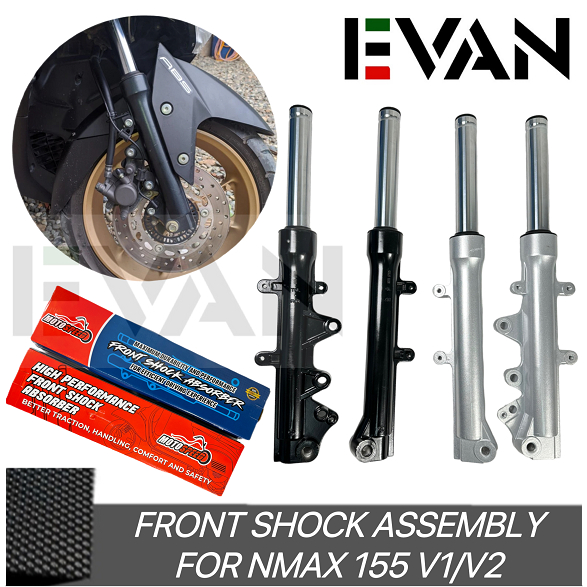 EVAN.SHOP Front Dual Shock Assembly Form Nmax155 v1/ v2 Ordinary Shock ...