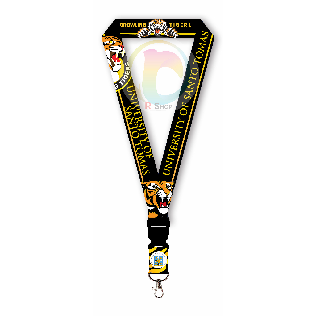 UST Growling Tiger Lanyard ID Lace (One Inch) | Shopee Philippines