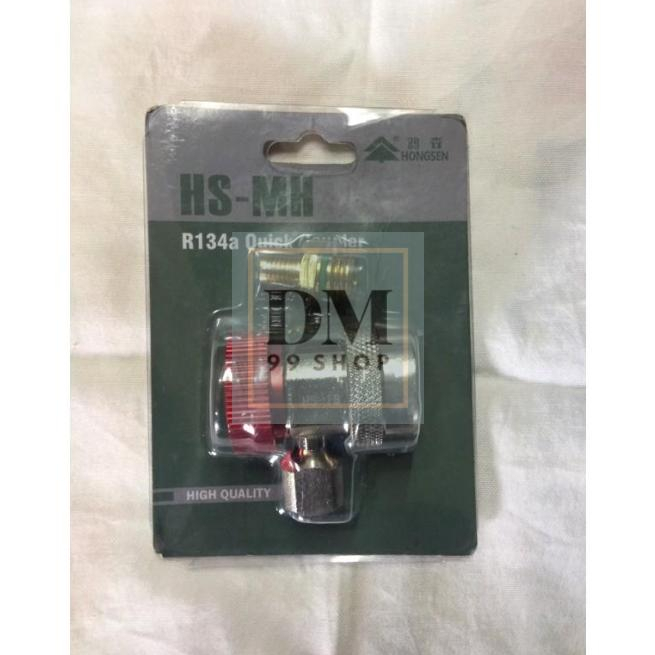 COD R134a Quick Coupler Adaptor (High Side) Hongsen HS-MH | Shopee Philippines