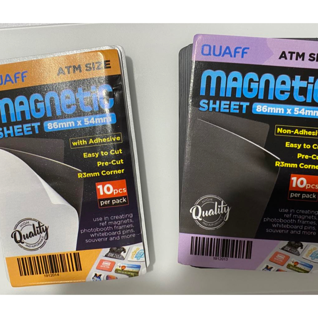 Magnetic Sheet ATM size (10 pieces) | Shopee Philippines