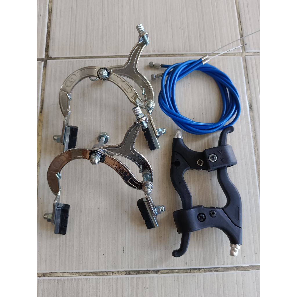 Heavy Duty Brake Caliper Set for BMX Bike with Lever Set Front and Back ...