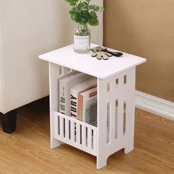 Table Bedroom Mini Bedside Small Square Table Simple Living Room Square ...