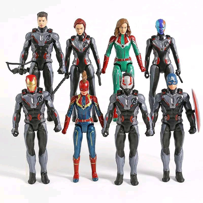Marvel Avengers: Endgame 14-16cm Avengers in Quantum Realm Suit Action ...
