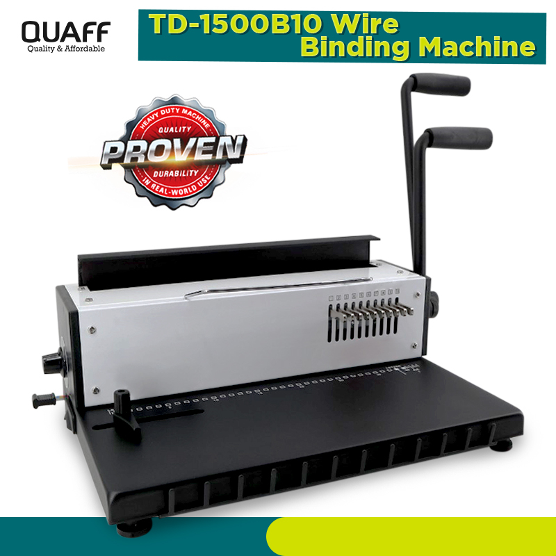 QUAFF Wire Binding Machine A4 Size | Shopee Philippines
