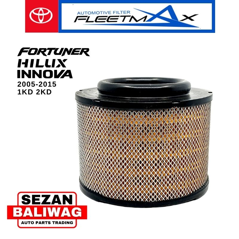 FLEETMAX AIR FILTER FORTUNER INNOVA HILUX HIACE 2005-2015 FAS 8500 ...