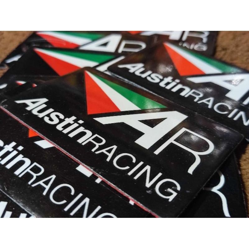 AUSTIN RACING EMBLEM STICKER for MUFFLER AR ALUMINUM | Shopee Philippines