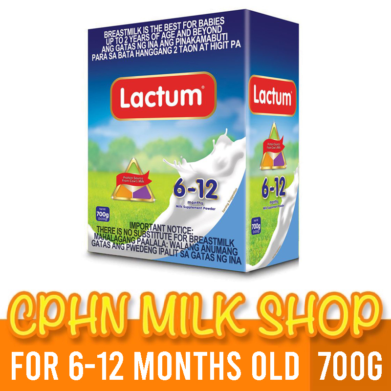 Lactum for 6-12 Months Old 700g Infant Formula | Shopee Philippines