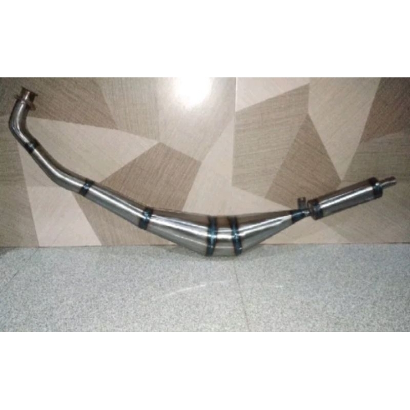 Tune pipe for Leo Star (Titanium/Silver) | Shopee Philippines