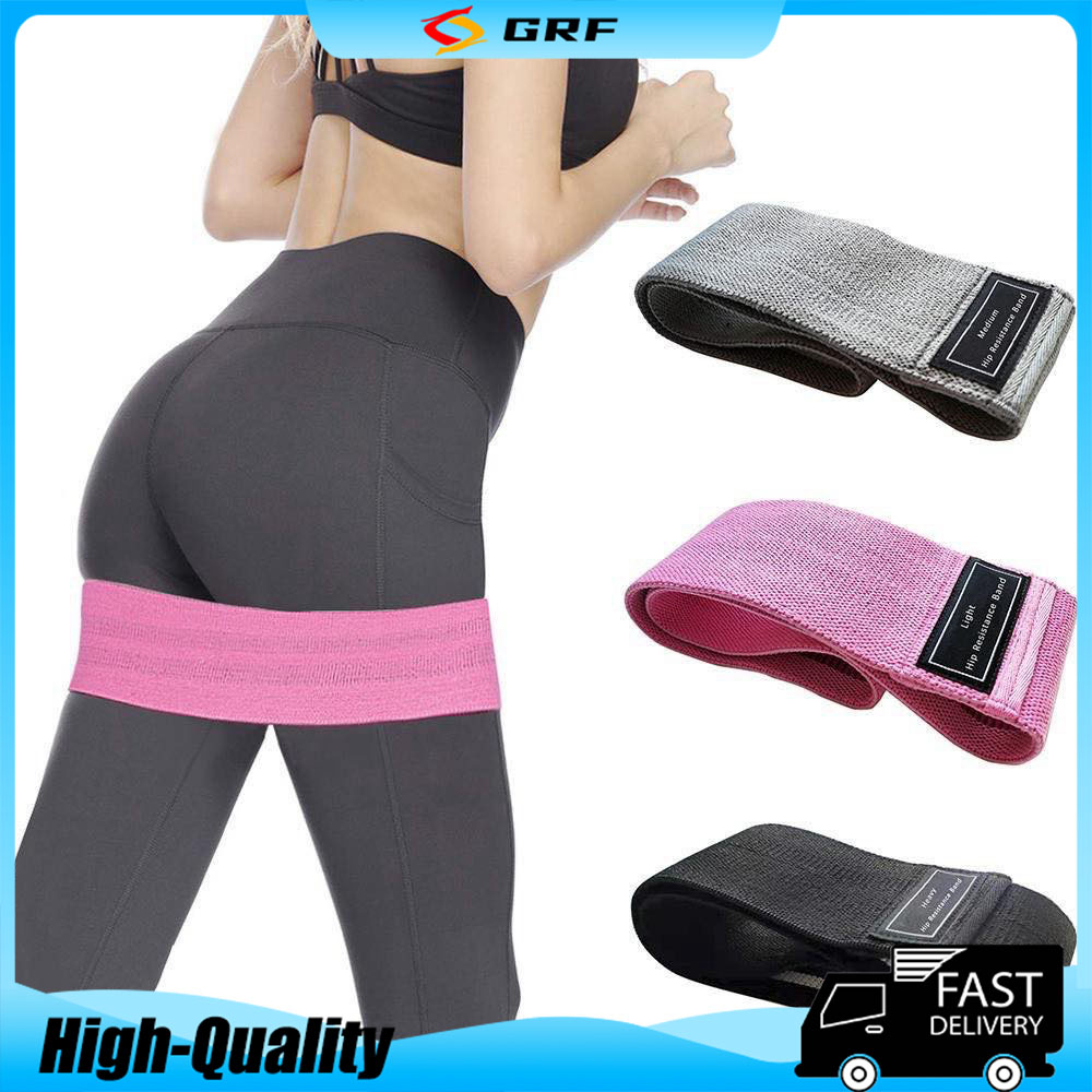 【Local shipment】Yoga band Durable Pull Band Hip Circle Anti-slip Gym ...