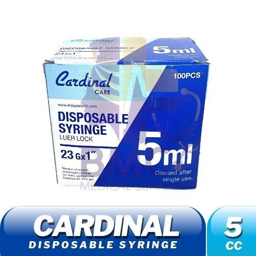 Sureguard & Prime - Disposable Syringe (100's/boxs) Indoplas, Cardinal ...