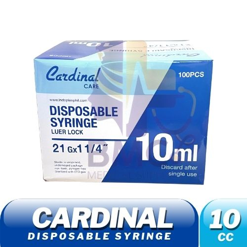 Sureguard & Prime - Disposable Syringe (100's/boxs) Indoplas, Cardinal ...