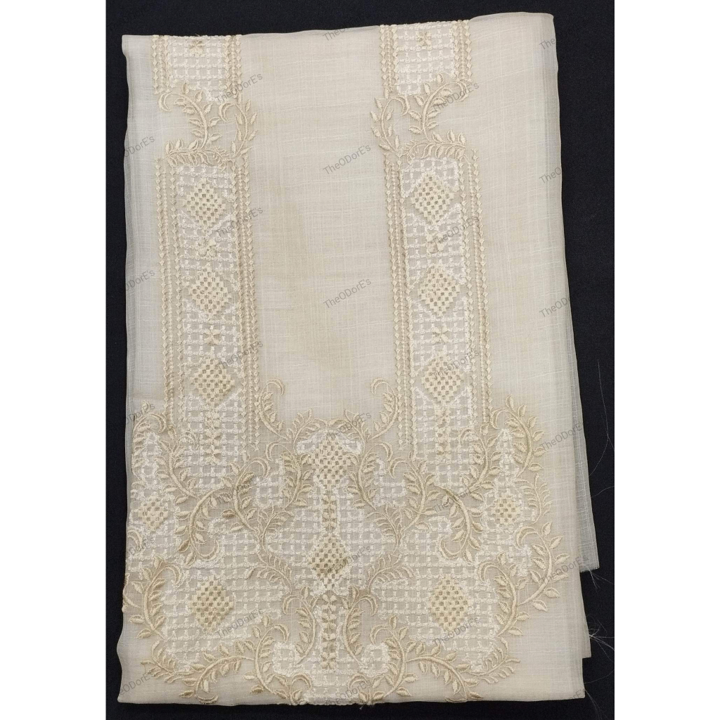 PRECUT EMBROIDERED FABRIC PIÑA COCOON (CARLOS) Half Buttons | Shopee ...