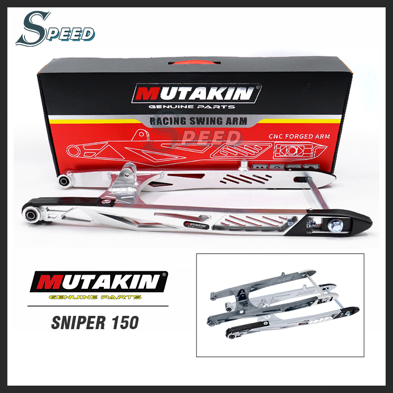MUTAKIN Swing Arm CNC For YAMAHA Sniper150 155 Alloy Forged CNC Swing ...