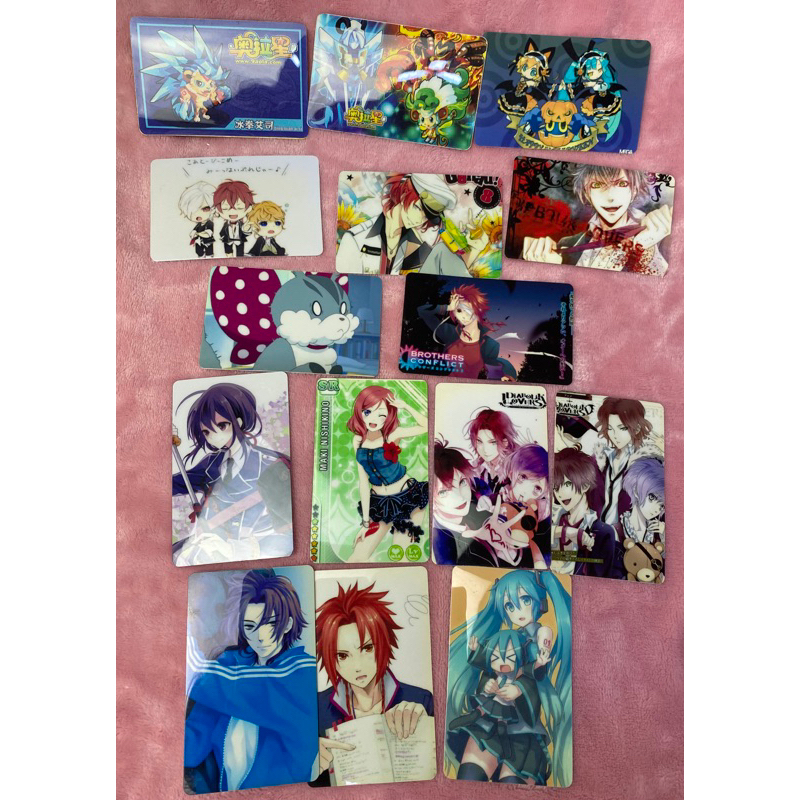 Assorted Anime Photocard/Sticker Bundle | Shopee Philippines