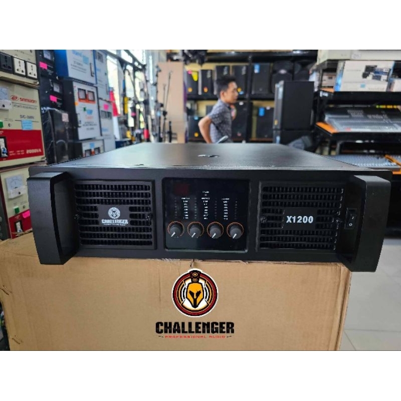 Challenger X-1200 4 Channel Power Amplifier | Shopee Philippines