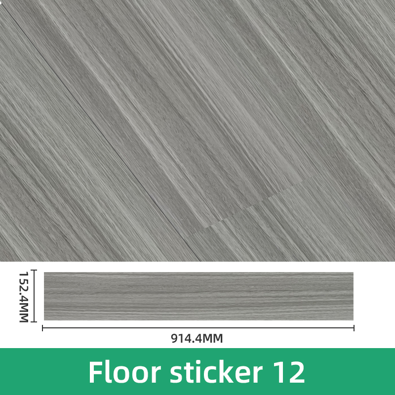 PVC Floor Sticker Waterproof Removable Vinyl Floor Home Decorative Wood ...