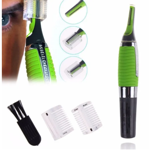 Micro Touch Titanium MAX Lighted Personal Trimmer Ear Nose Neck Eyebrow ...