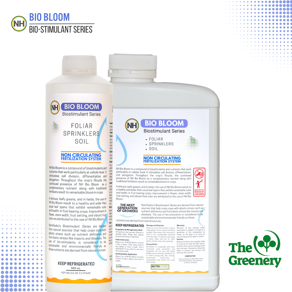 Nutrihydro Bio Bloom | The Greenery Bio Stimulant Series | Shopee ...