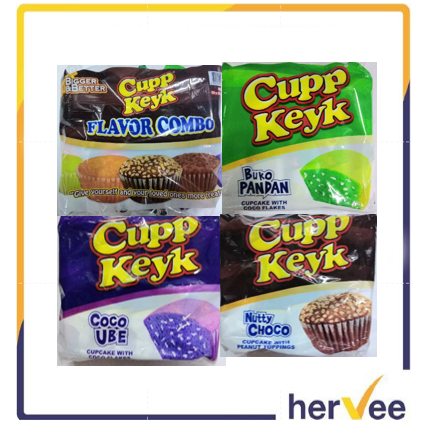 Cupp Keyk Buko Pandan / Nutty Choco/Coco Ube/ Flavor Combo 330 g ...