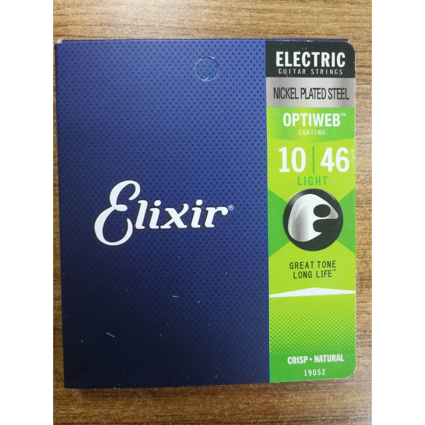 Elixir Electric Guitar String OPTIWEB Coating Nickel Plated Steel LIGHT (10-46) GREAT TONE ...