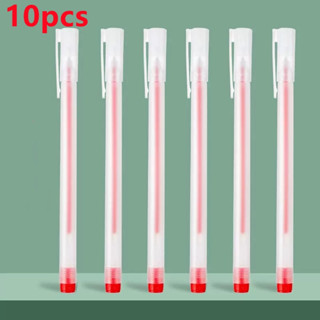 100pcs MUJI Gel Pen Ballpen Neutral Pen Black Frosted Full Needle Tube ...