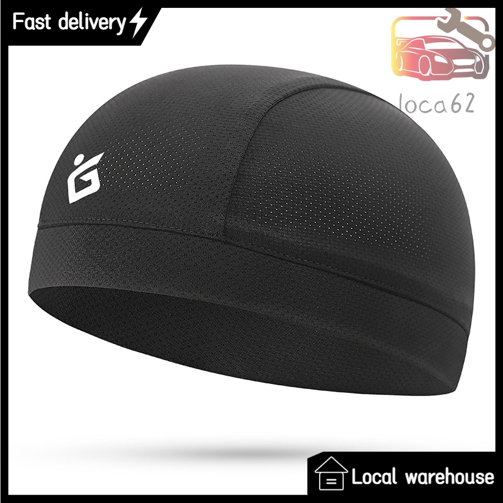 Cooling Cap Men Women Sweat Wicking Cycling Running Hat Helmet Liner ...
