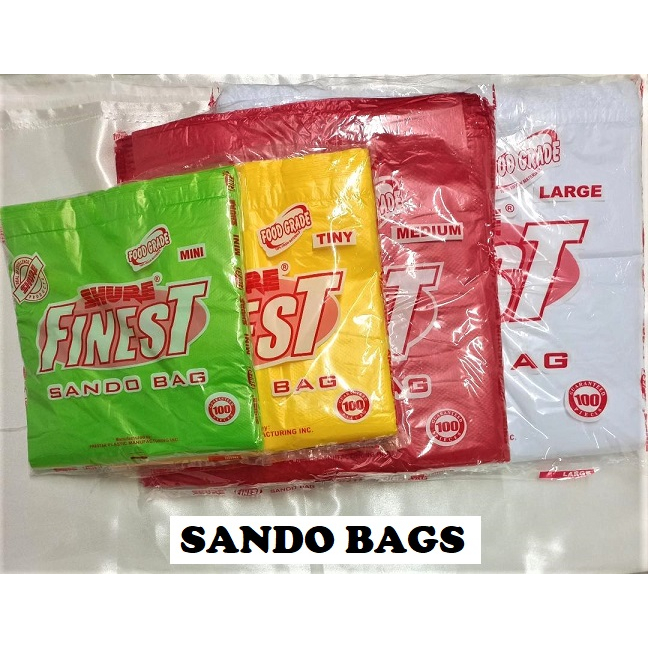 Sando Bags, Sold per Pack ( 100 pcs ) | Shopee Philippines