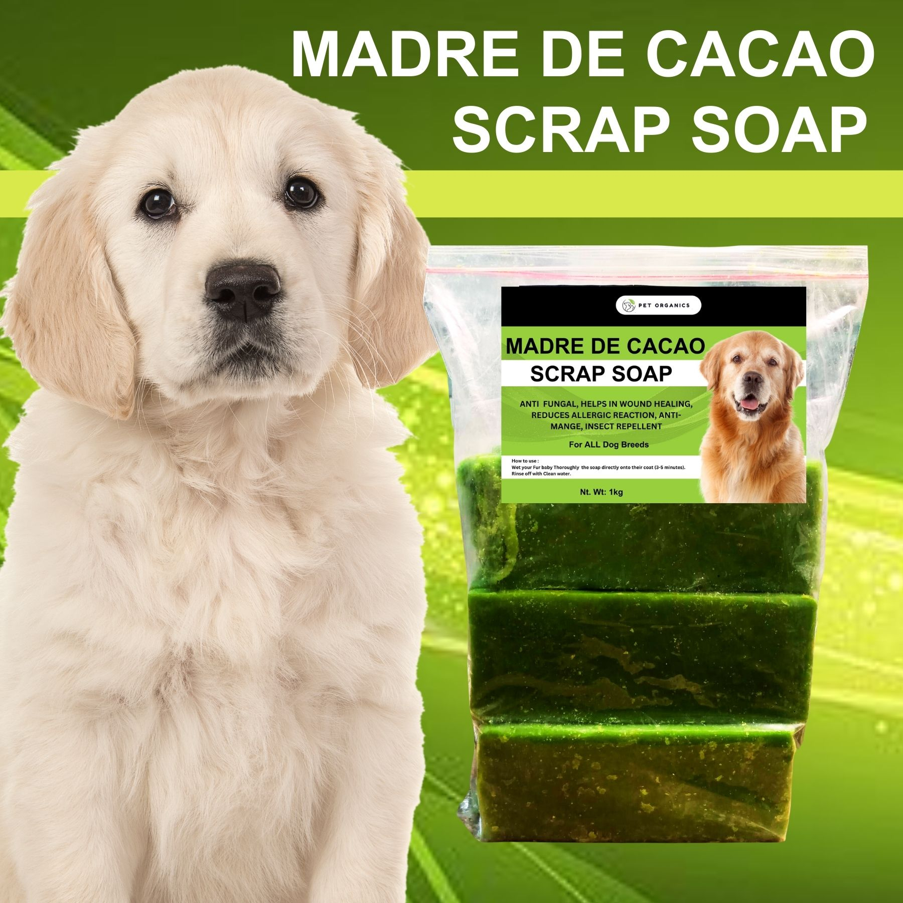 Madre de cacao scrap soap | 1kg per pack | anti-mange | anti-fungal ...